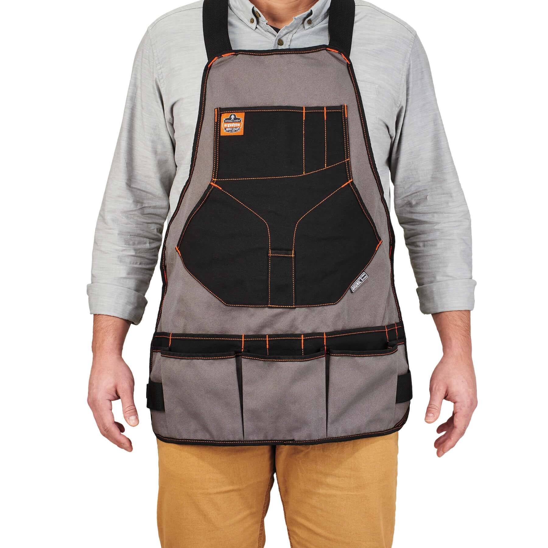 Canvas Tool Apron, Shop Apron, Bib Apron | Ergodyne