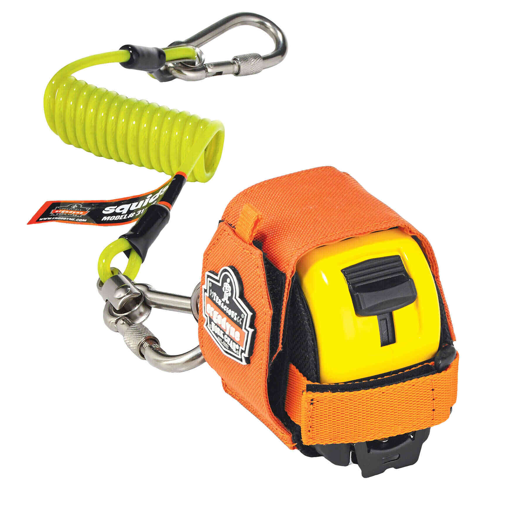 Coil Lanyard Tape Measure Tethering Kit | Ergodyne