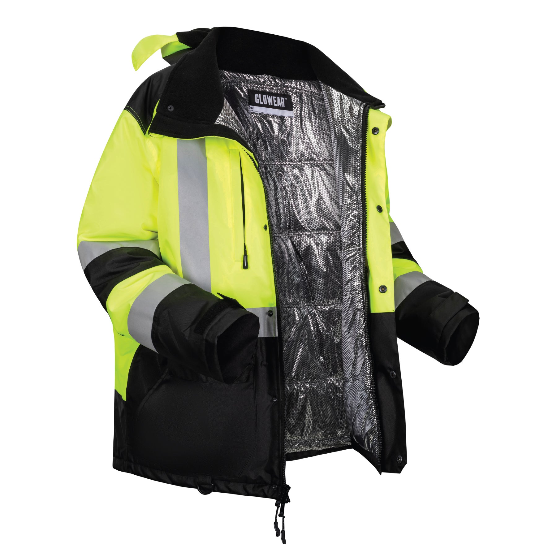 Hi-Vis Winter Jacket with Heat Reflective Lining | Ergodyne