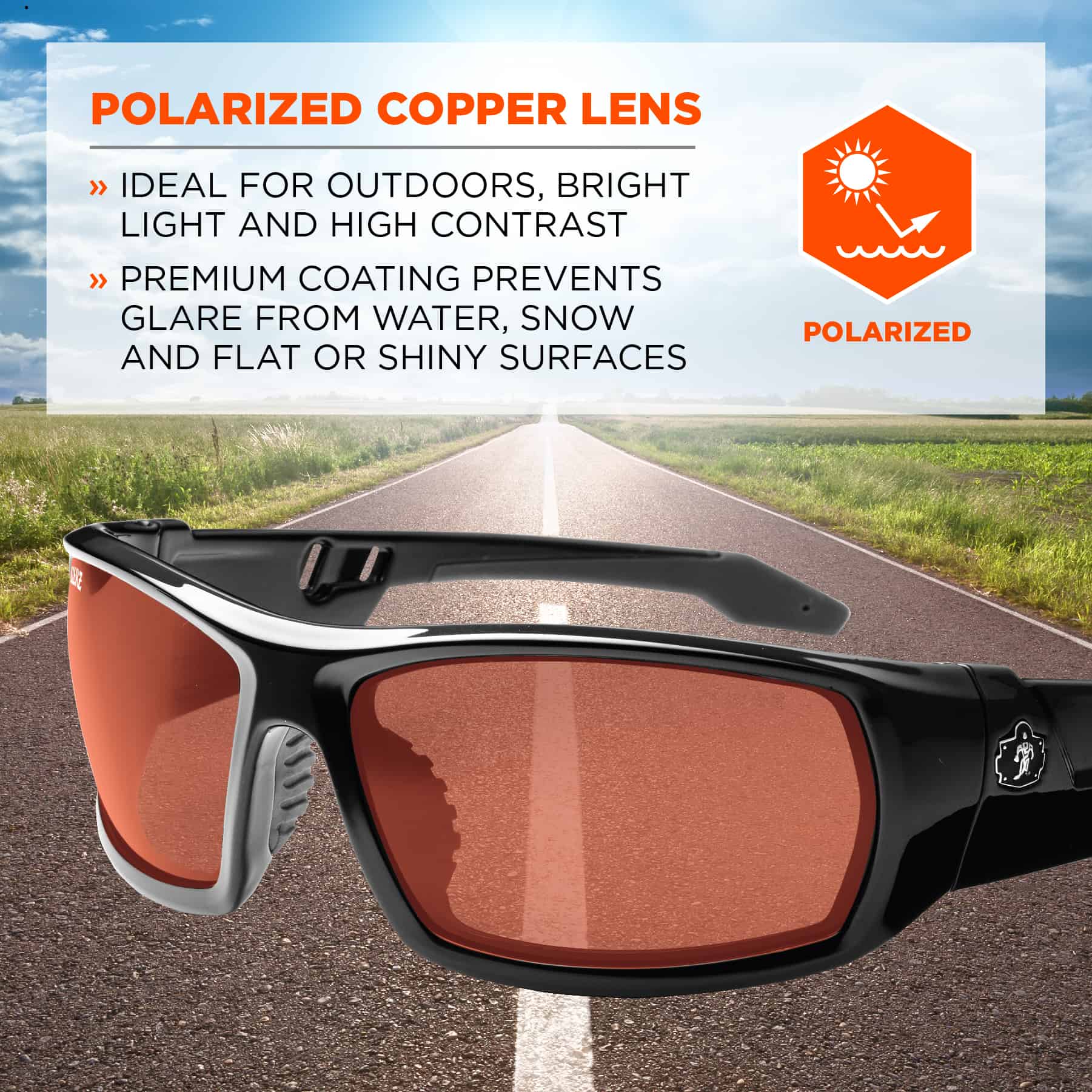 Polarized Safety Glasses | Ergodyne