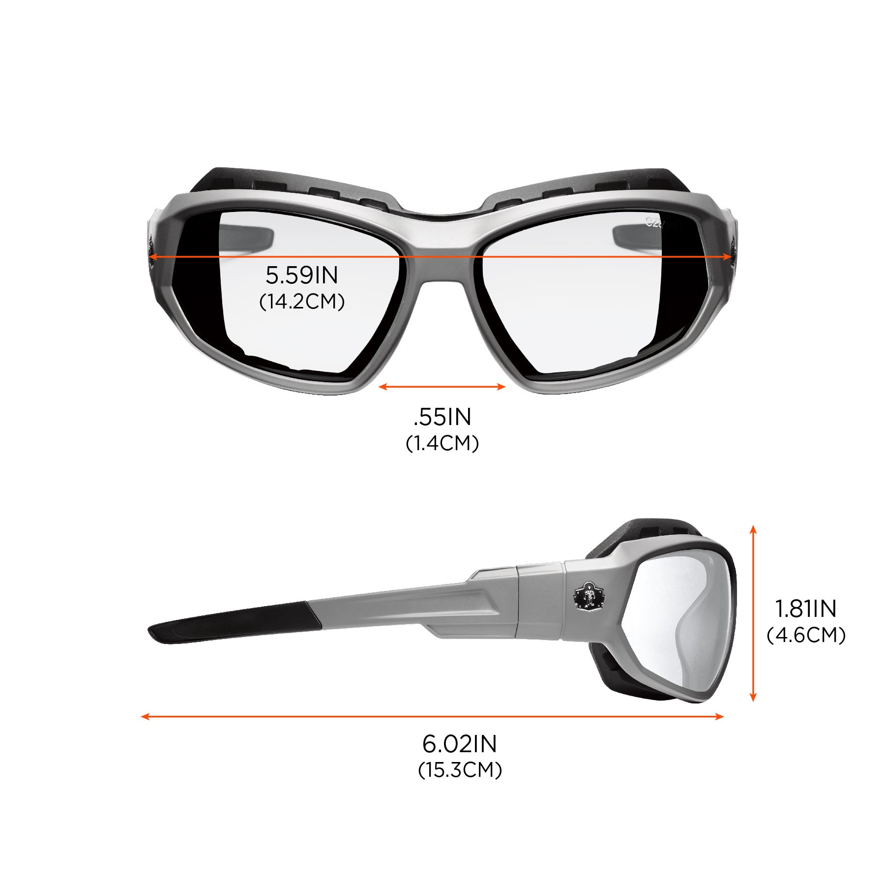 Loki Convertible Safety Spoggles with Strap | Ergodyne