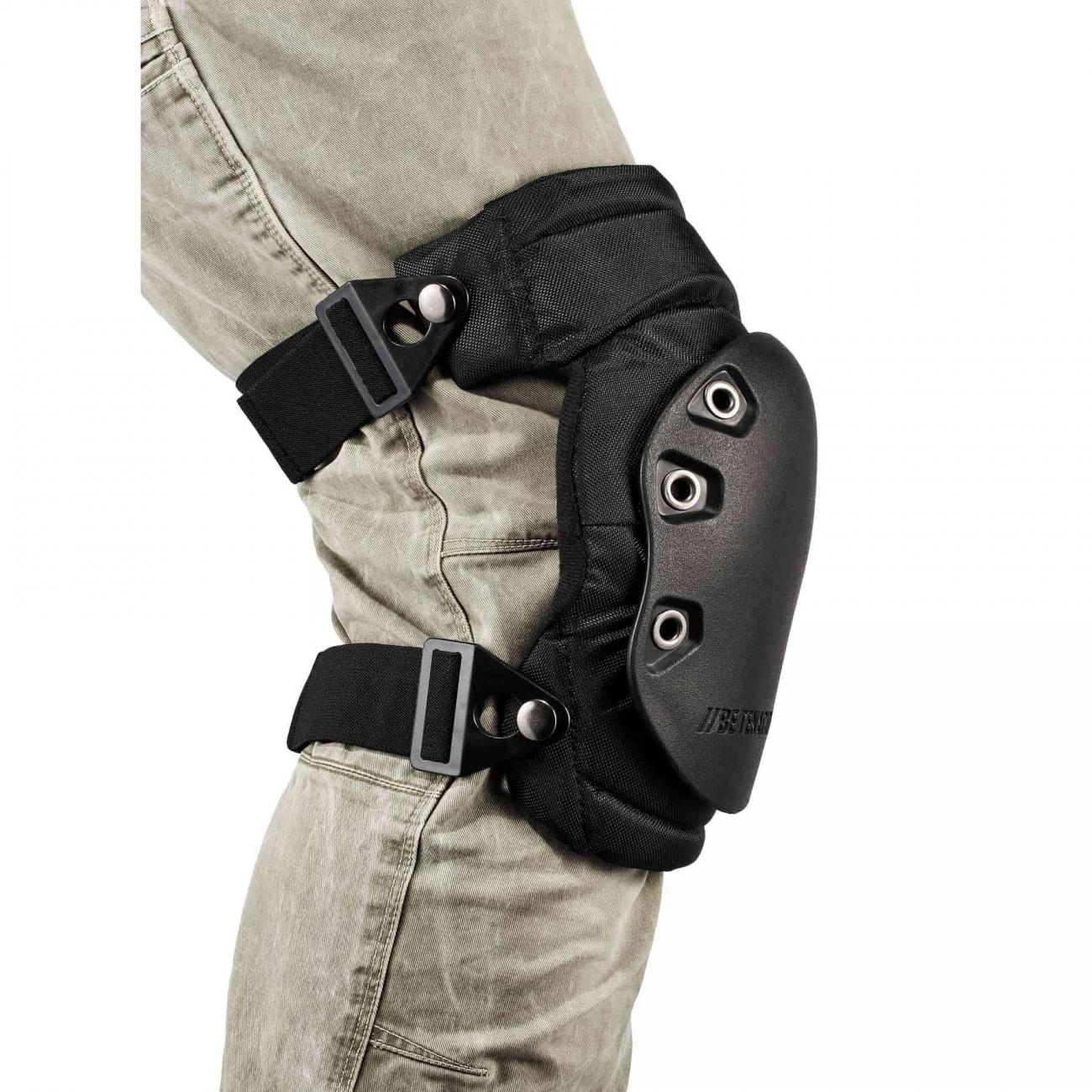 Hinged Rubber Cap Gel Knee Pad w/ Buckles | Ergodyne
