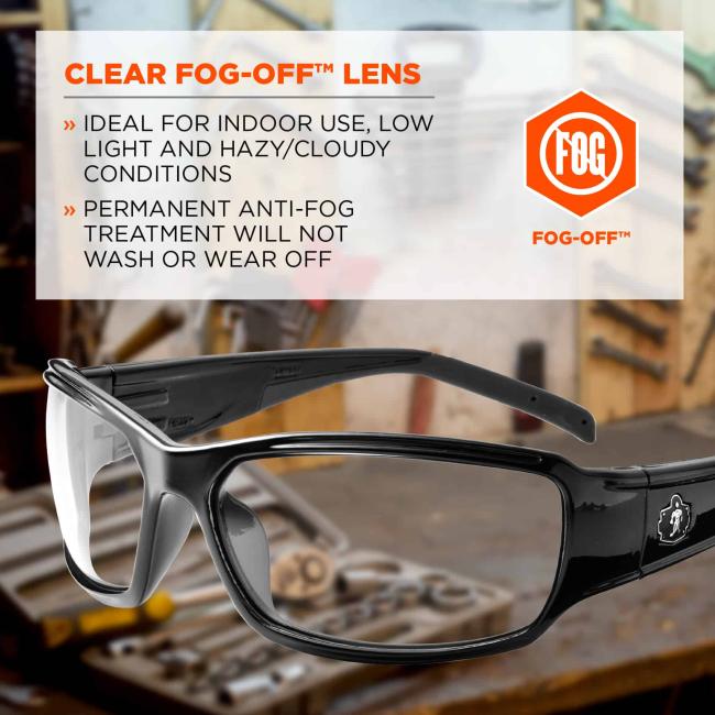 Anti-Fog Safety Glasses | Ergodyne