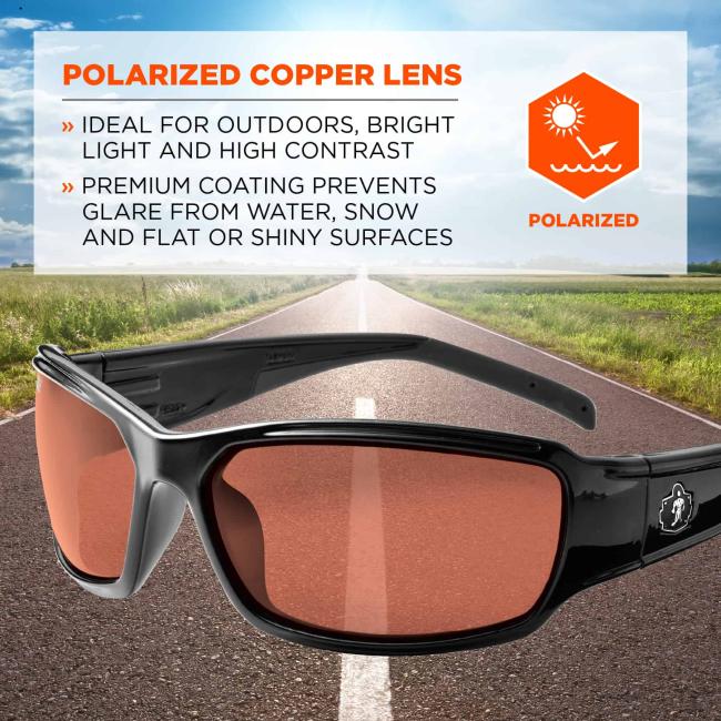 Polarized Safety Glasses | Ergodyne