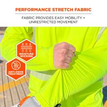 Chill-Its 6688 Cooling Hi-Vis Sun Shirt with UV Protection - Type R ...