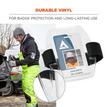 Squids 3386 Vinyl Arm Band ID/Badge Holder | Ergodyne