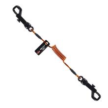 Squids 3152 Coil Lanyard with Dual Swivel Hooks - 2lbs / 0.9kg | Ergodyne