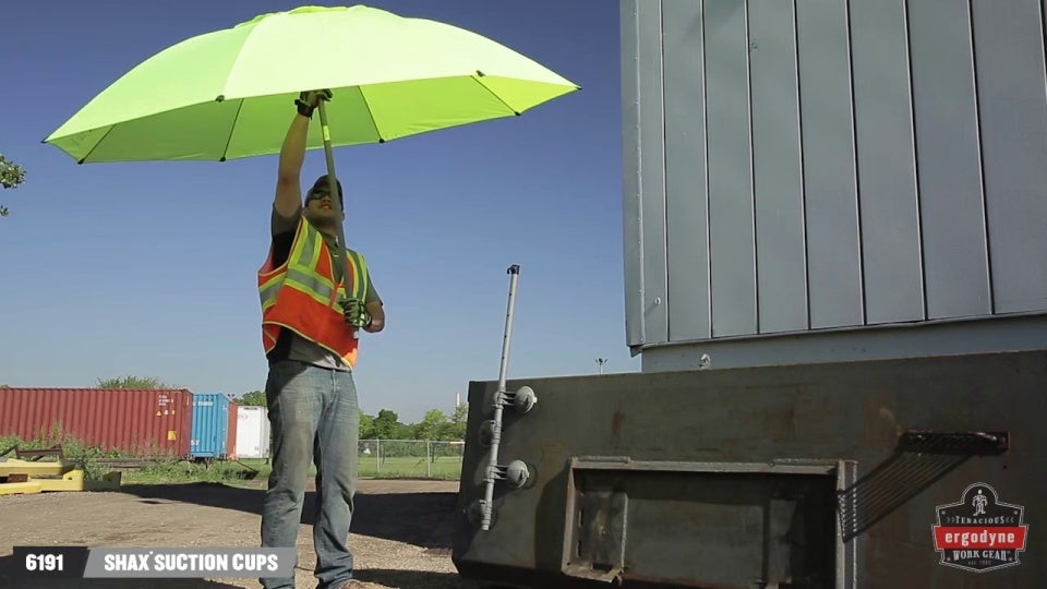 Portable Lightweight Industrial Umbrella | Ergodyne